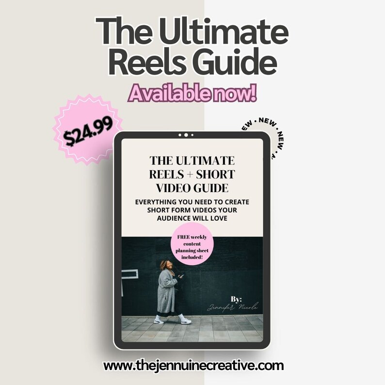 The Ultimate Reels Guide: How to Create Reels - Etsy