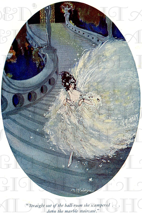 Vintage Princess Illustration