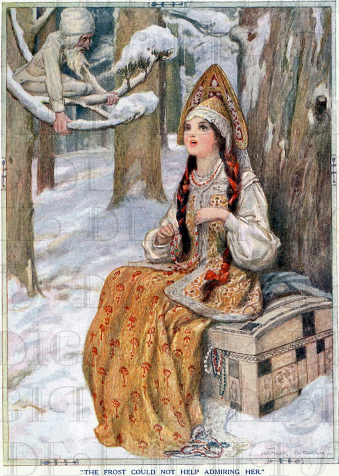 Enchanting Rare Jack FROST and RUSSIAN Princess Vintage Digital ...