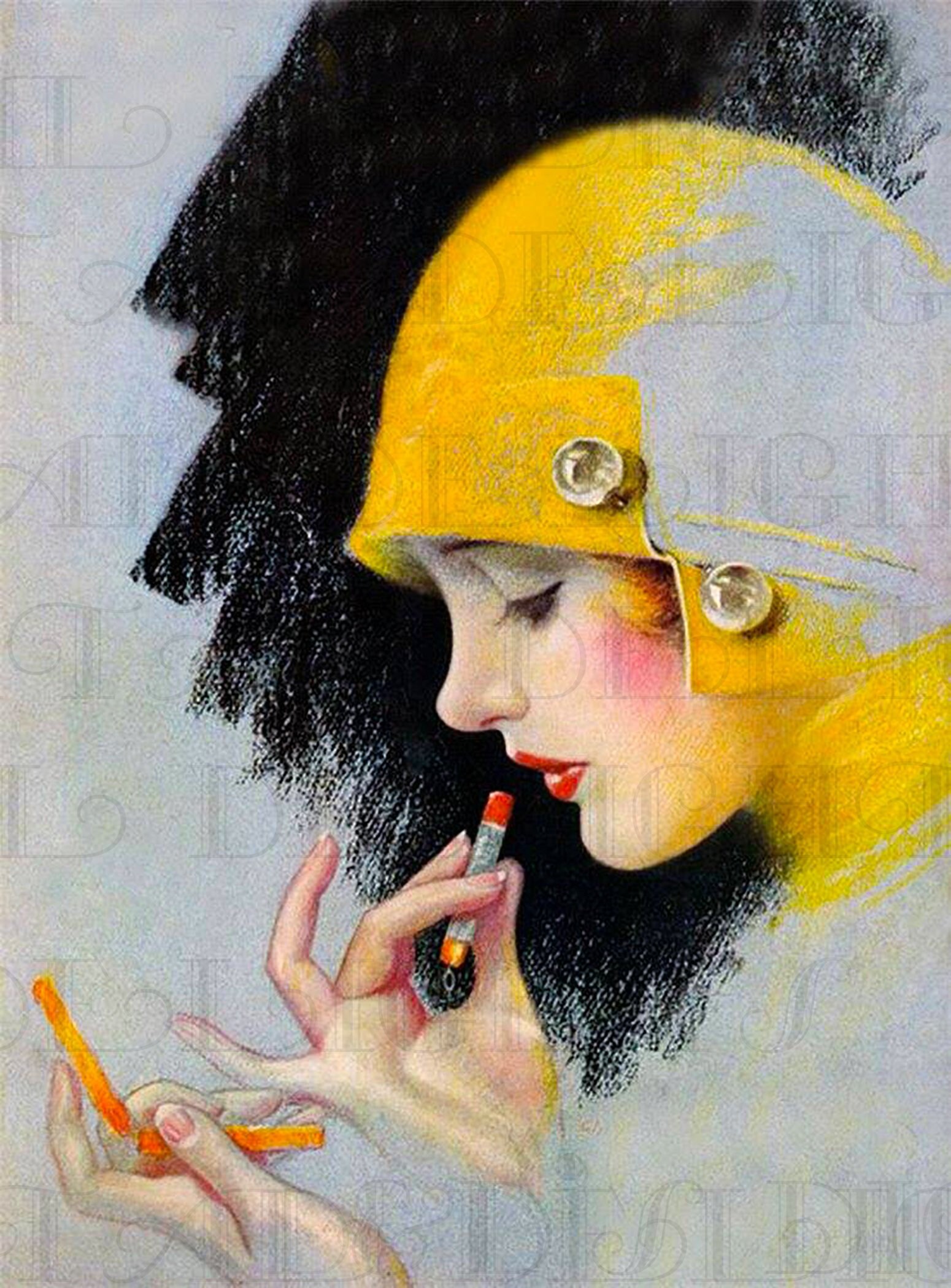 Vintage Flapper Girl Hat