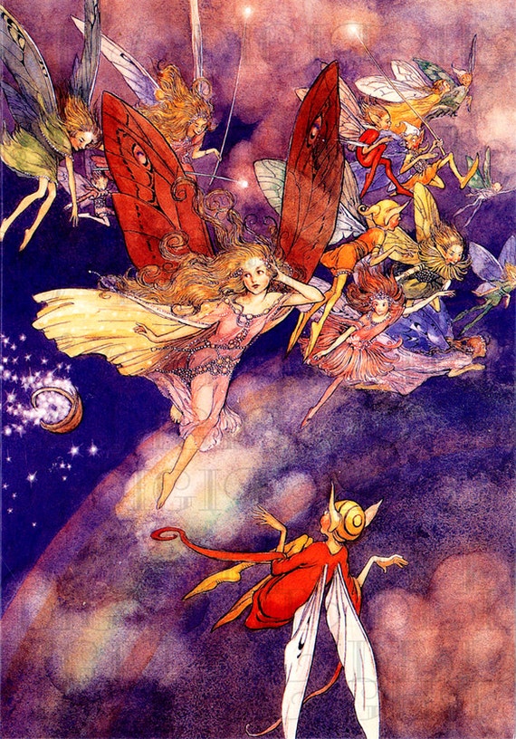 Pictures Of Real Fairies Flying