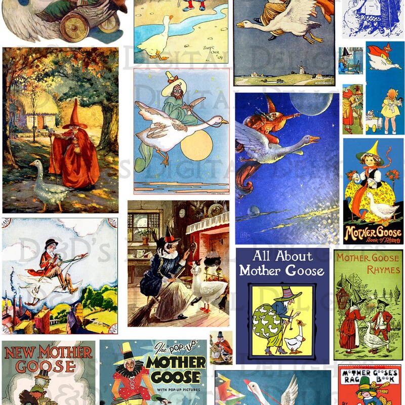 Goose Illustration - Etsy