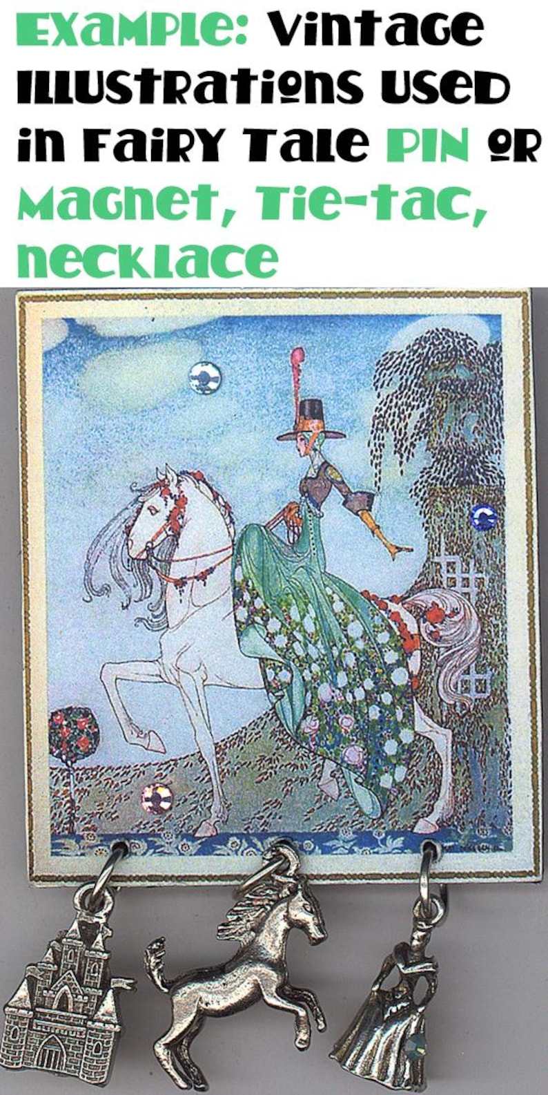 Sweet FAIRY With Mama MOUSE! Vintage Fairy Illustration. Digital Fairy ...