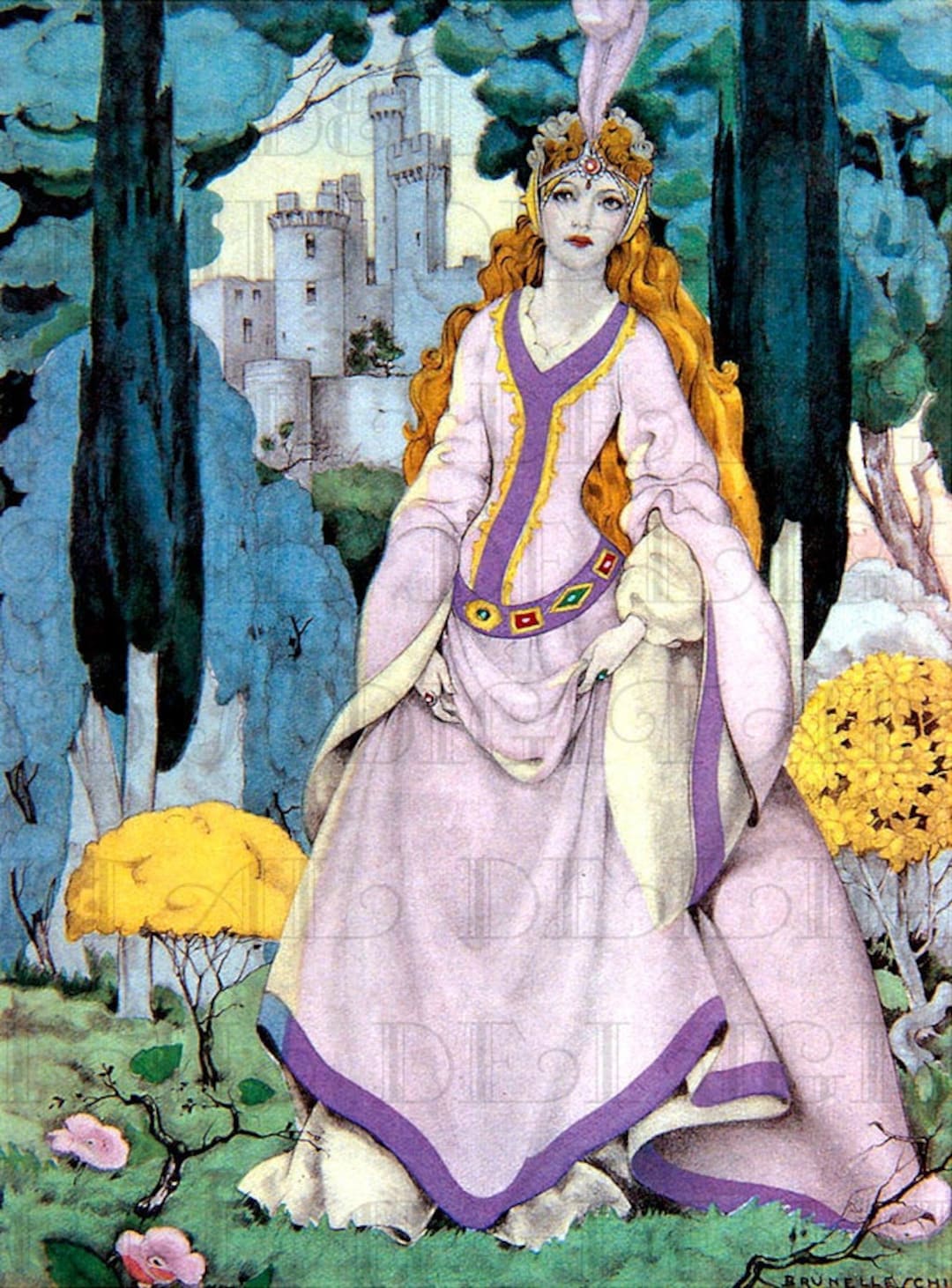 Fairy Tale Princess Illustrations