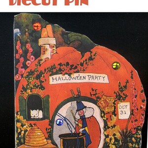 HALLOWEEN Frolic! Rare Vintage Illustration: All Hallow's Eve Digital ...