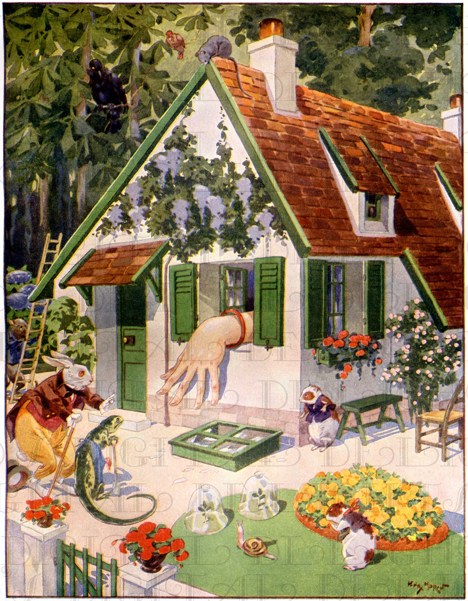 From FIRST Edition. RARE. Alice Stuck in the House. ALICE in - Etsy