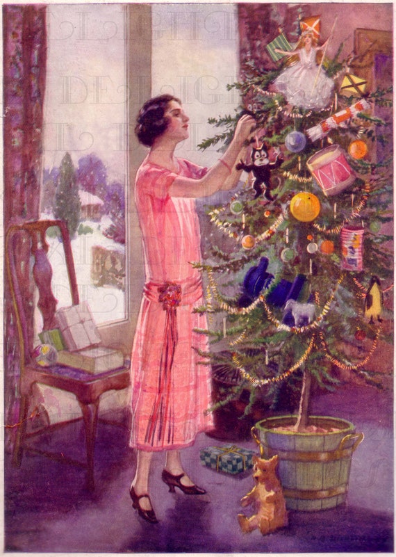 Vintage Christmas Illustration