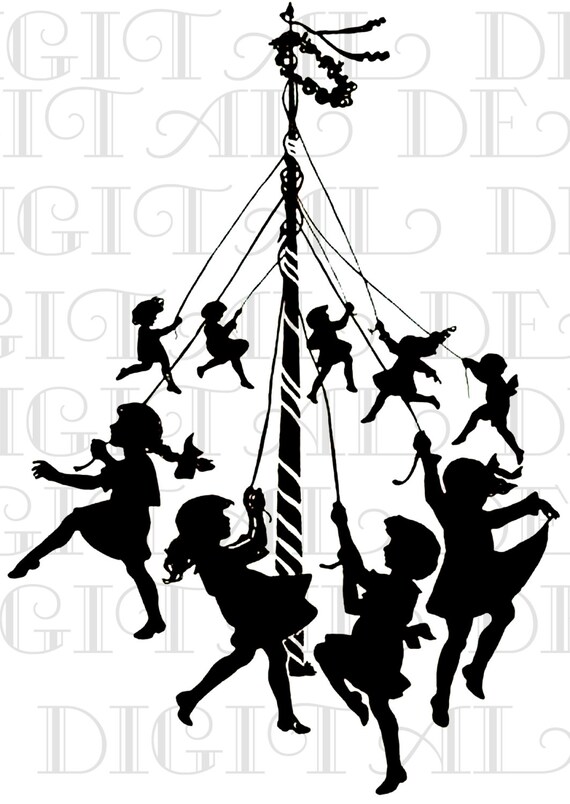 May Pole Clipart