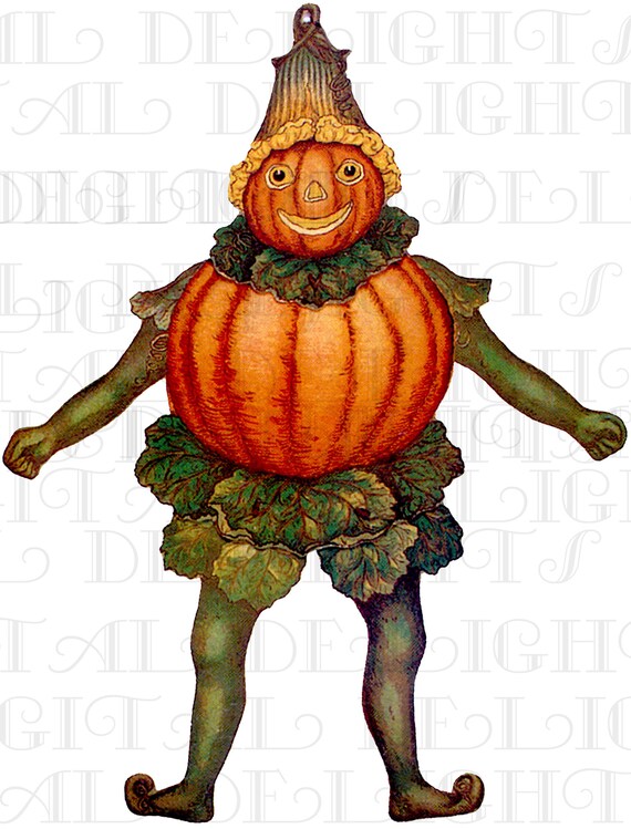 The Very Best VEGGIE Man HALLOWEEN Die Cut. Halloween Digital | Etsy
