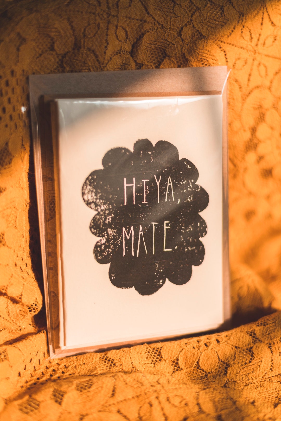 Single Greeting Card hiya Mate Blank Card Birthday Wedding - Etsy