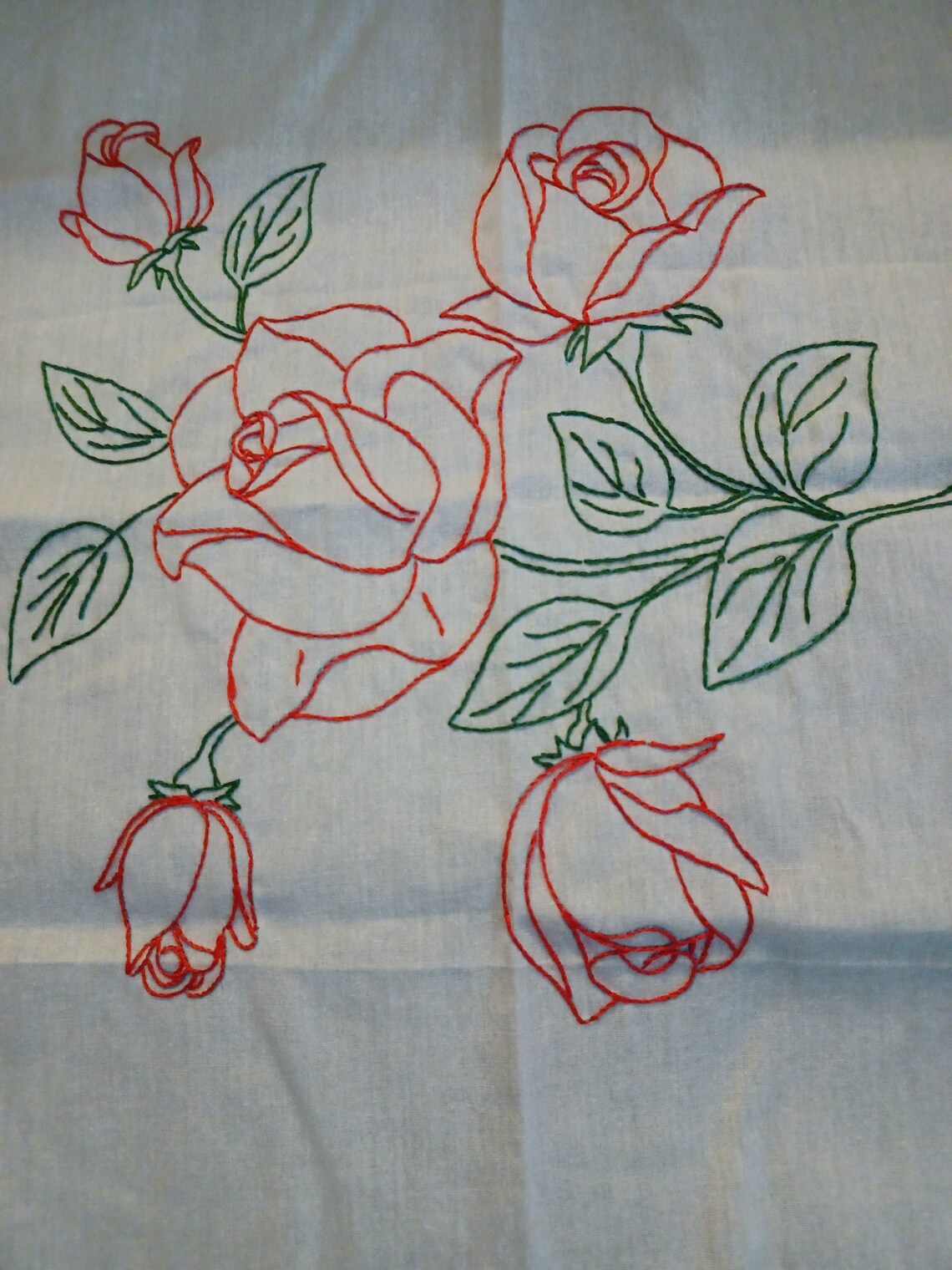 Roses Are Red Quilt Blocks - Etsy