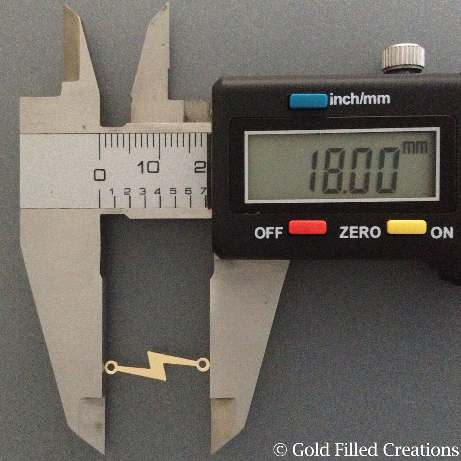 Gold Filled Lightning Bolt Connectors Charms Bulk , 20 100 250 Pcs 25 ...