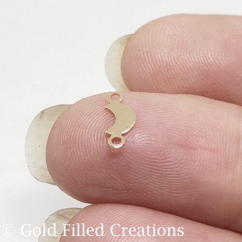 Gold Filled Lightning Bolt Connectors Charms Bulk 20 100 250 - Etsy