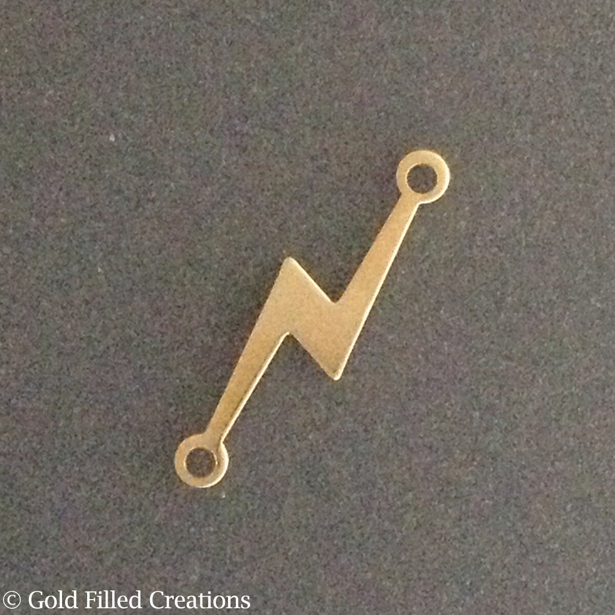 Gold Filled Lightning Bolt Connectors Charms Bulk 20 100 250 - Etsy