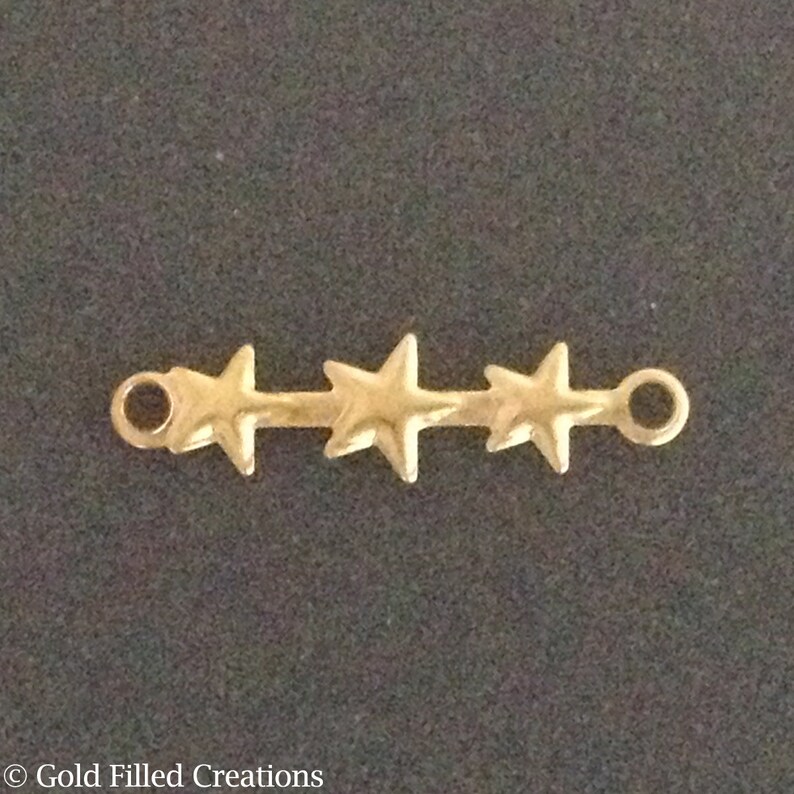 Gold Filled Star Connectors Charms Bulk 10 25 50 100 Pcs - Etsy