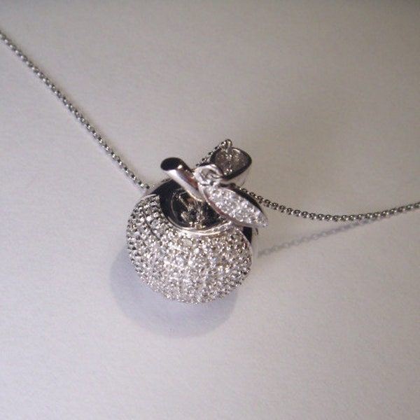 Apple Pendant - Etsy