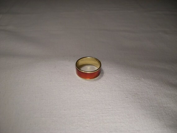 Beautiful Authentic 18K Yellow Gold Hidalgo Red Ename… - Gem