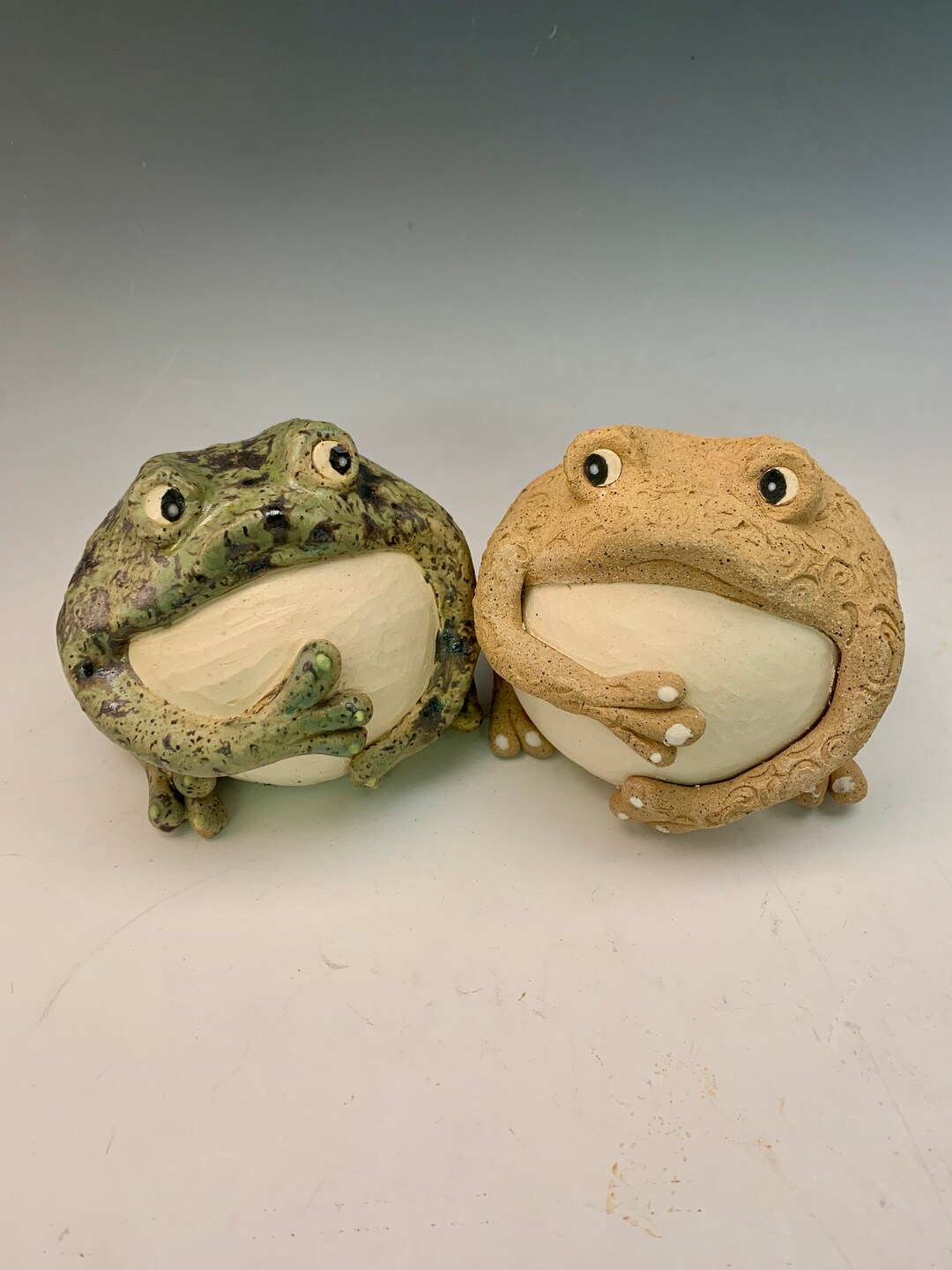 DISCOUNTED 25% Ceramic Toad,outdoor and Garden,home and Living,toad ...