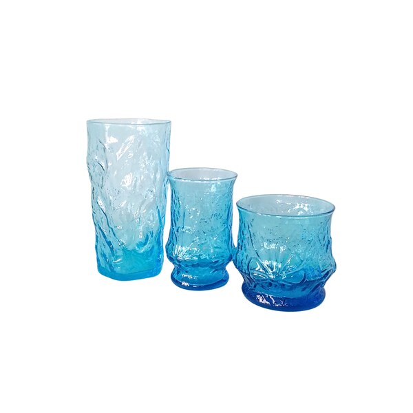 Blue Glassware - Etsy