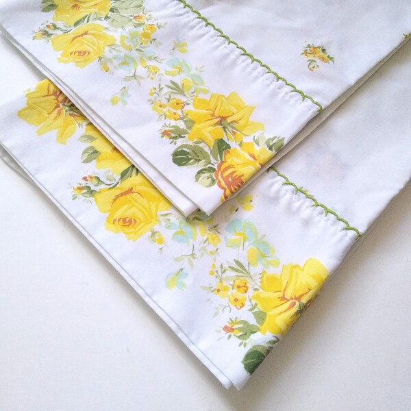 Vintage Pillowcases - Etsy