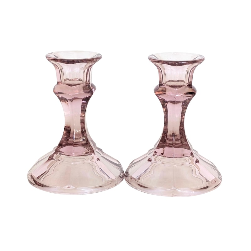 Vintage Libbey Candle Glass - Etsy
