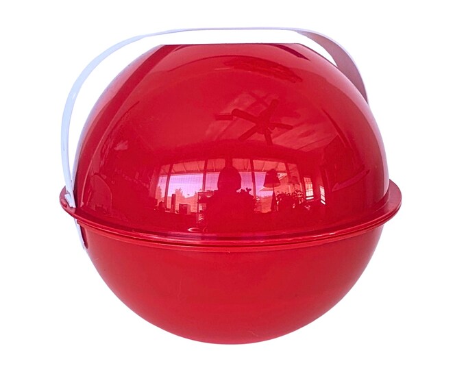 1970s Vintage Ingrid Chicago Red Party Ball in Original Box - Party ...