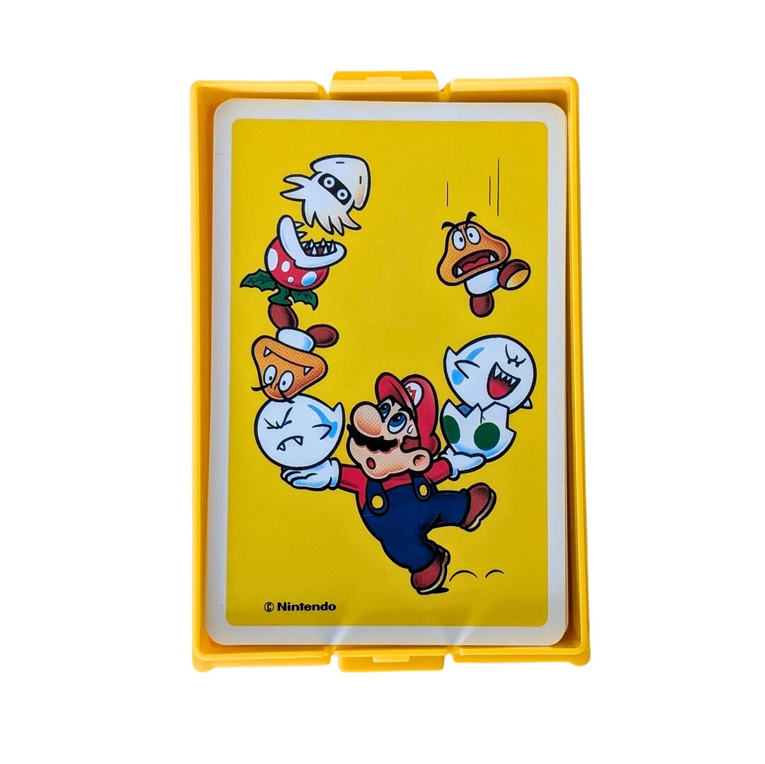 Rare 1991 Vintage Nintendo Super Mario Playing Card Deck With Boo Joker ...