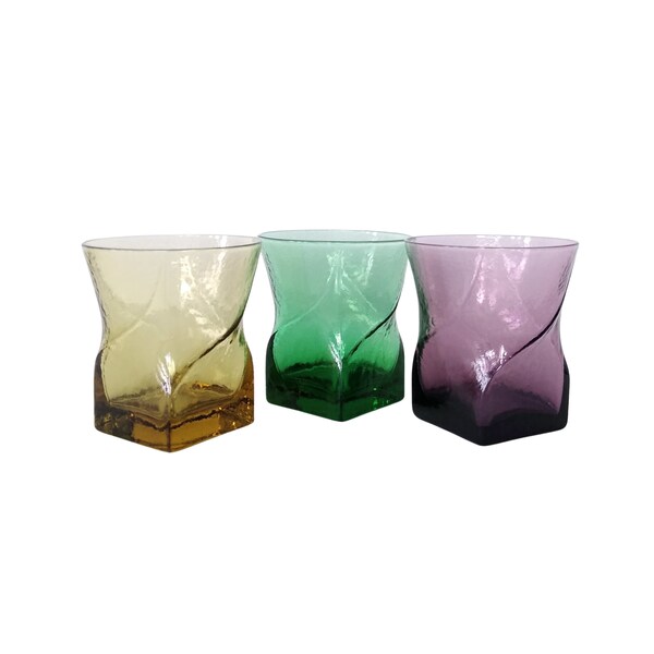 Colored Glassware - Etsy
