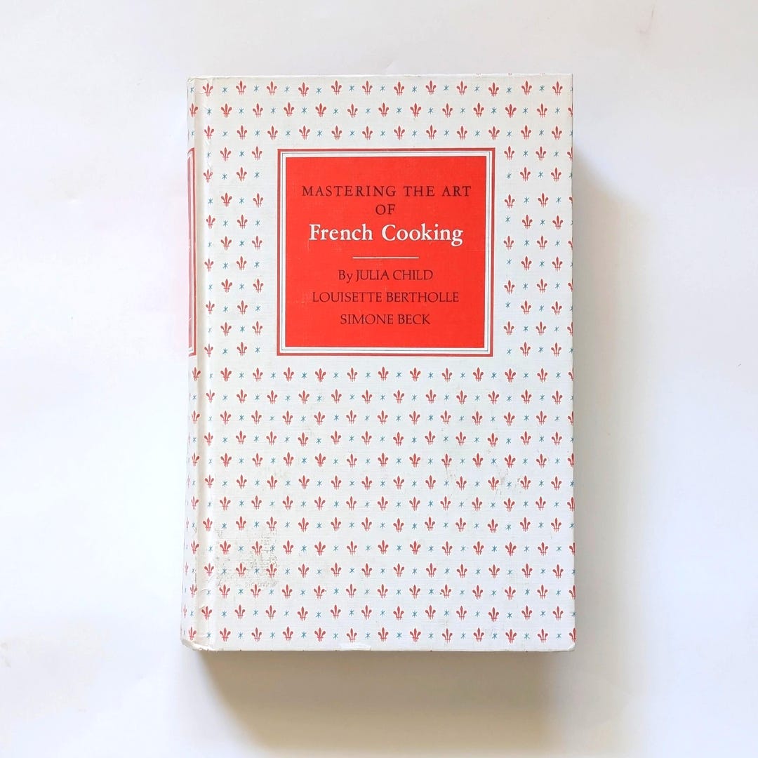 Mastering the Art of French Cooking Volume One - 1961 Book Club Edition ...