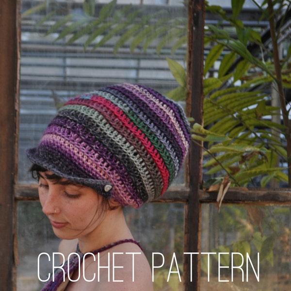Crochet Spiral Bucket Hat - Etsy