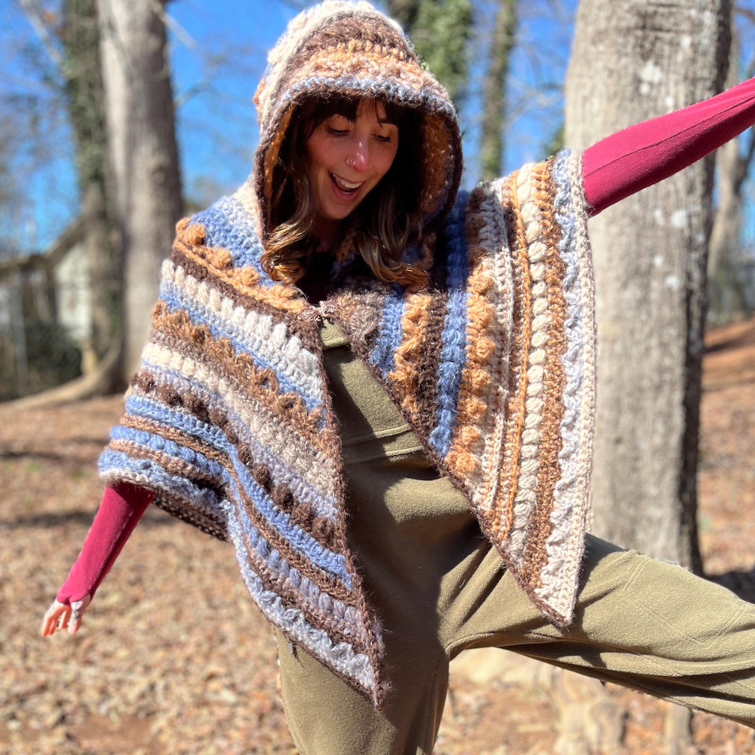 Crochet Pattern - Fable Cloak // Pixie Cape // Elf Poncho - Etsy