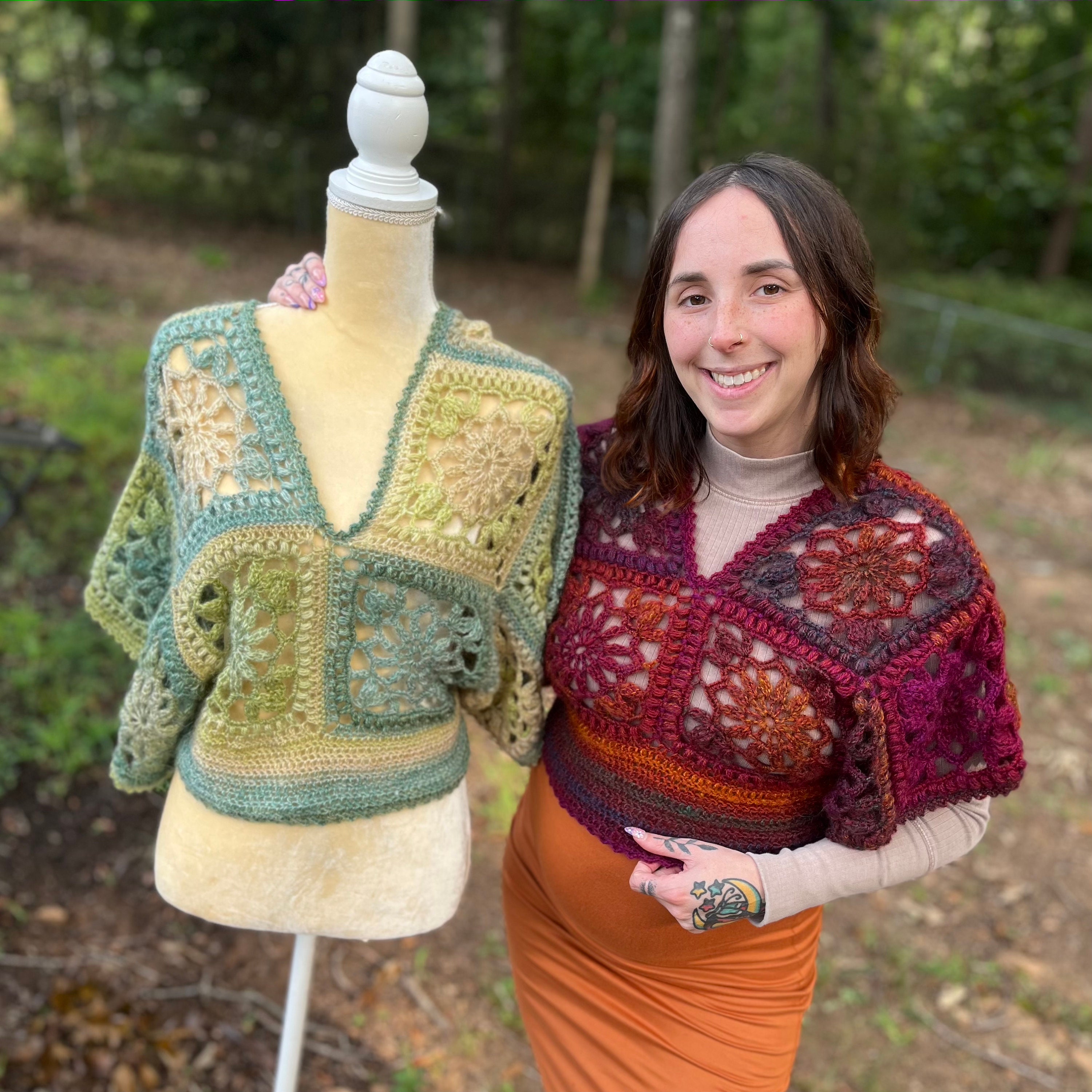 Crochet Top Pattern - Flouncy Flower Top Pattern - Etsy