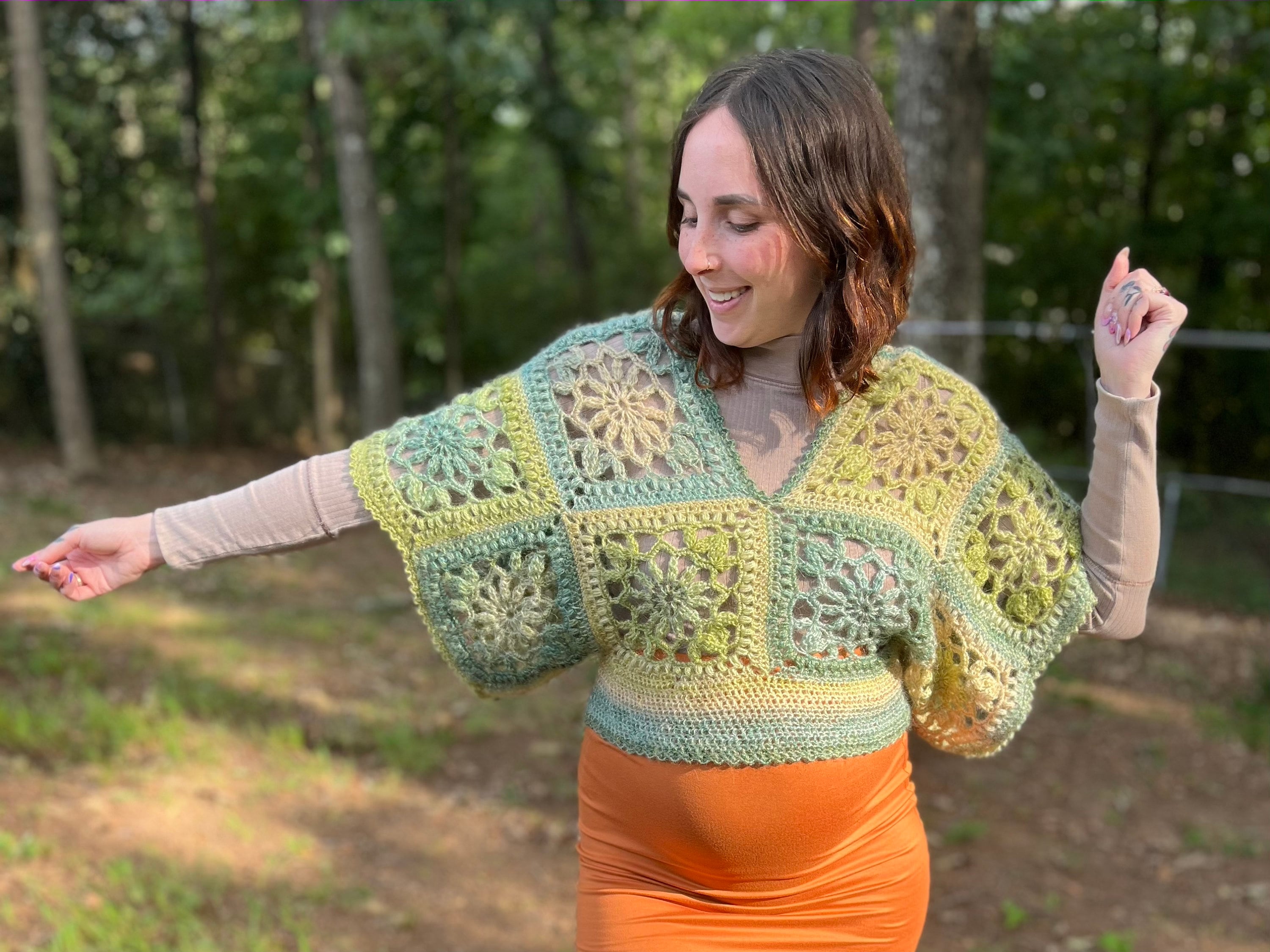 Crochet Top Pattern - Flouncy Flower Top Pattern - Etsy