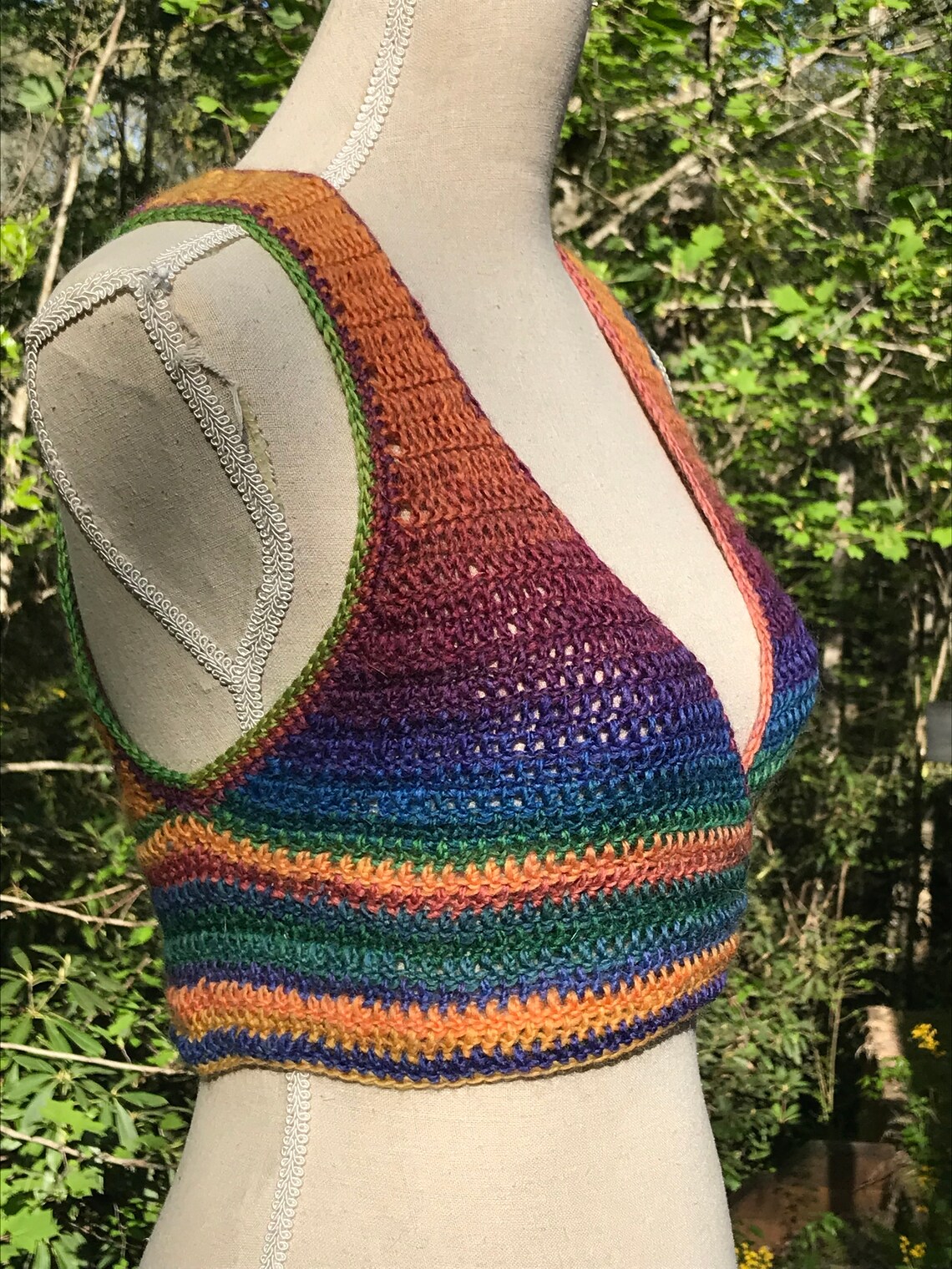 Crochet Vest Pattern - Luna Mandala Wrap Vest // Cropped Sleeveless ...