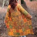 Crochet Coat Pattern - Flower Duster Crochet Pattern // Long Sweater ...