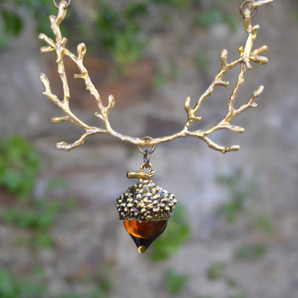 Tree Branch Necklace - Etsy
