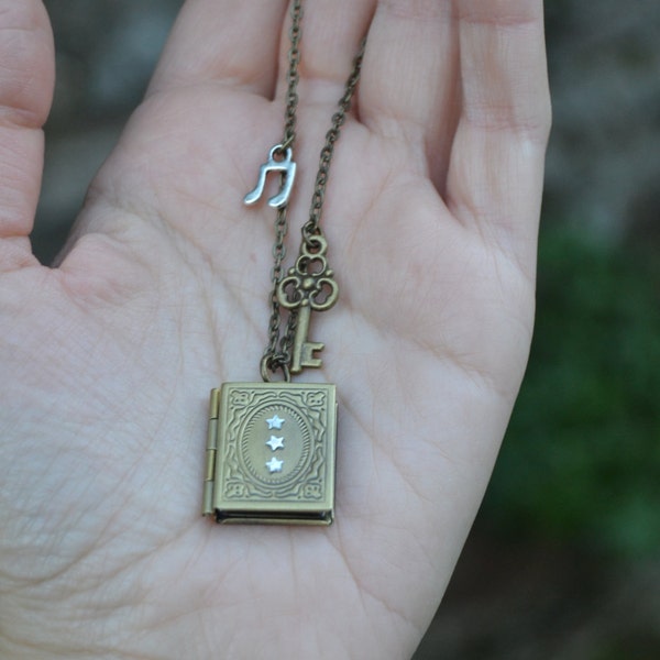 Book Locket - Etsy