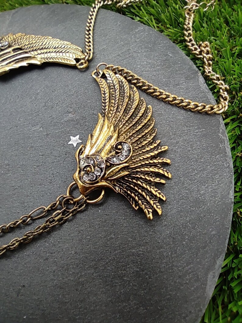 Valkyrie Headdress Elven Headpiece Wing Headdress Feather - Etsy