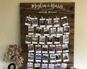 Wedding photo board | Etsy