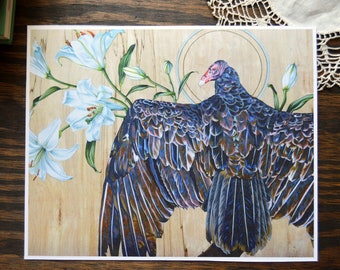 Turkey Vulture Art Print - Etsy