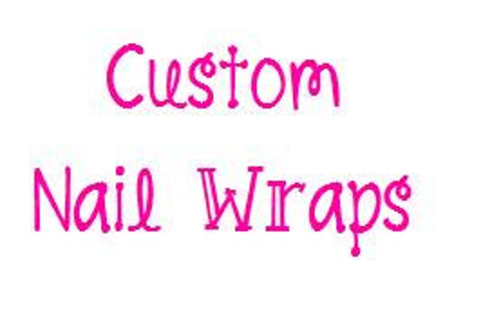 Custom Nail Wraps | Etsy