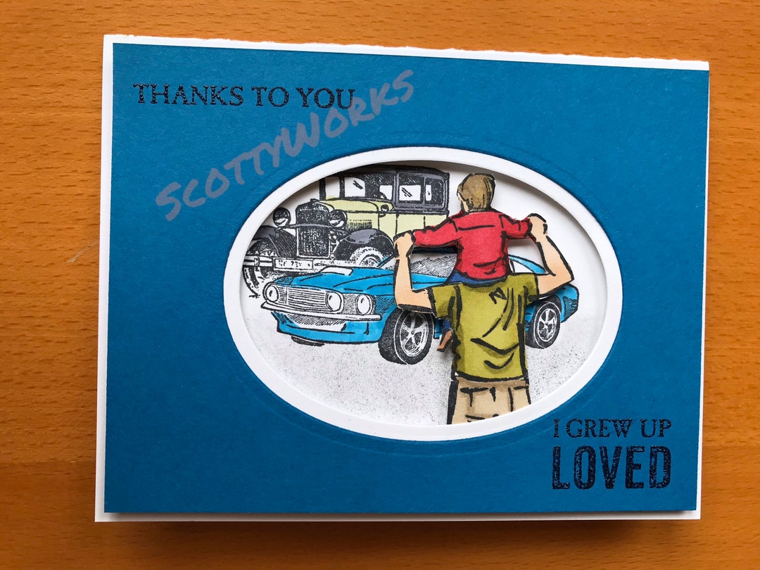 Card for Father or Father Figure, Birthday Card, Father’s Day Card ...