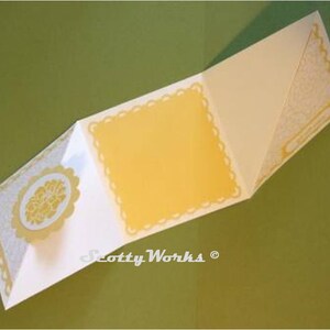 Yellow Floral Note Card Set of Four Unique Handcrafted Cards B12-2 - Etsy