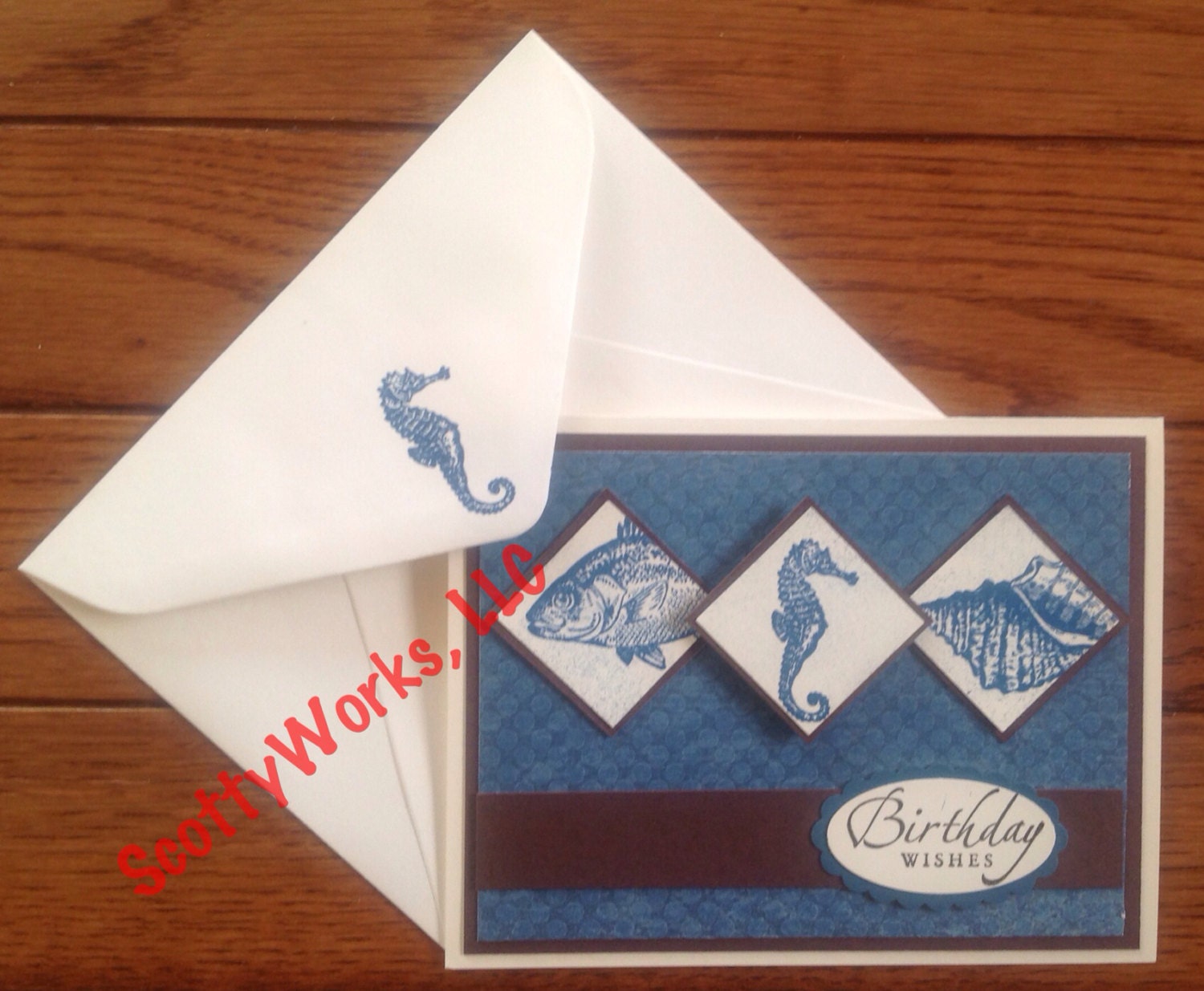 Birthday Card for Sea Lover, Birthday Card for Man - Etsy