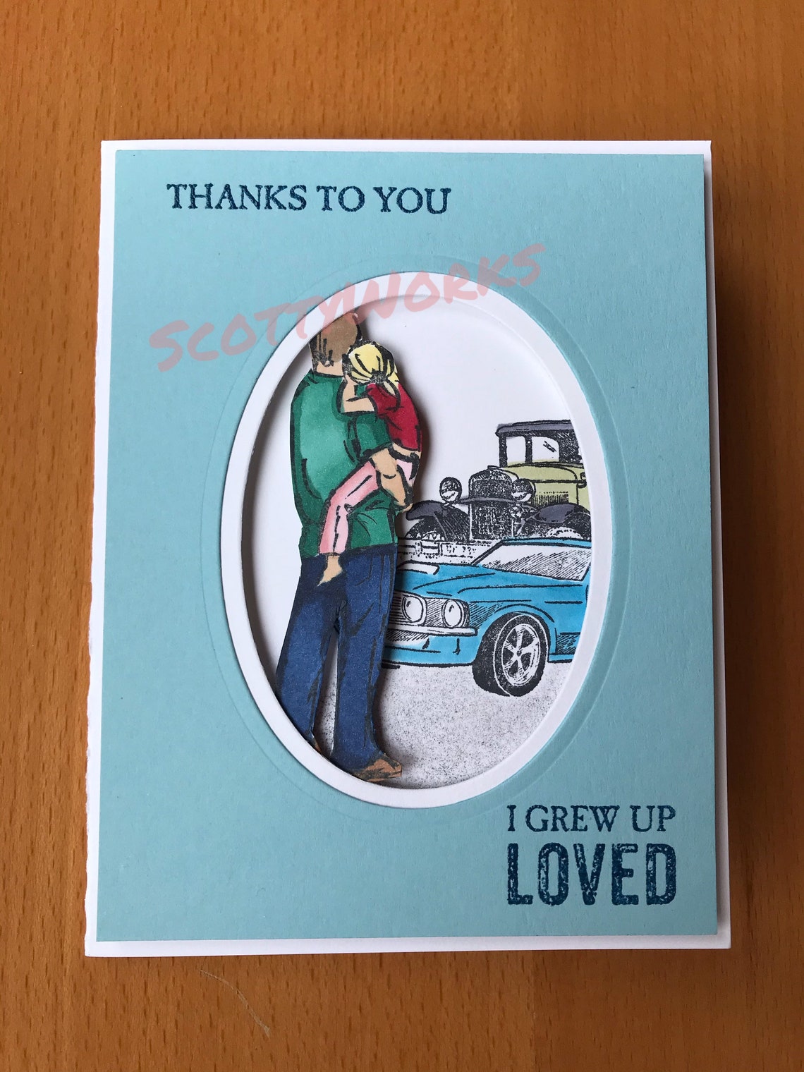 Card for Father or Father Figure, Birthday Card, Father’s Day Card ...