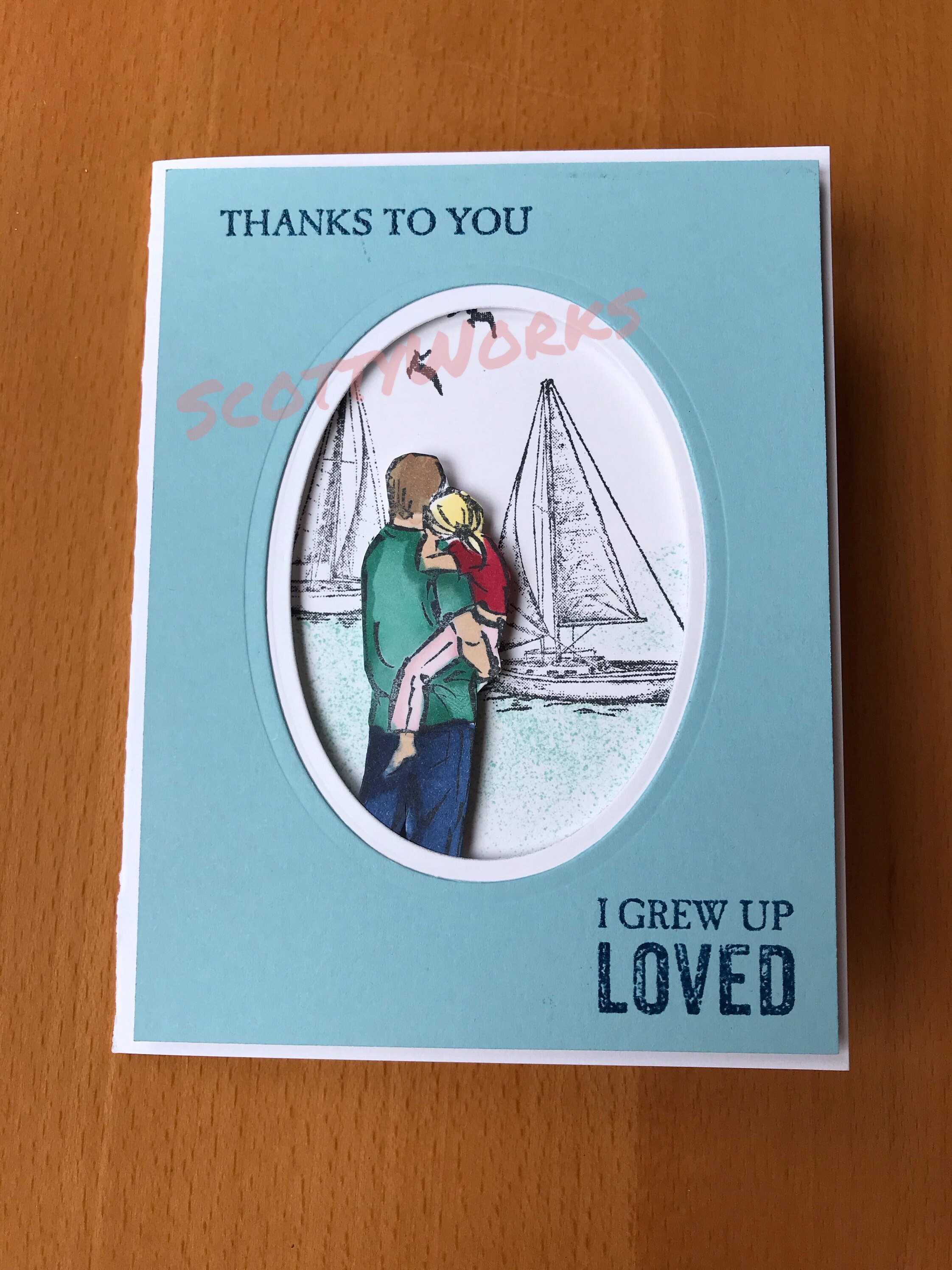 Card for Father or Father Figure, Birthday Card, Father’s Day Card ...