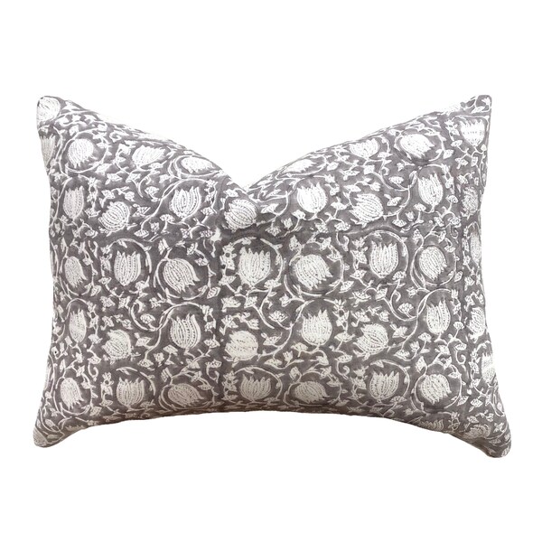 Block Print Cushion - Etsy UK