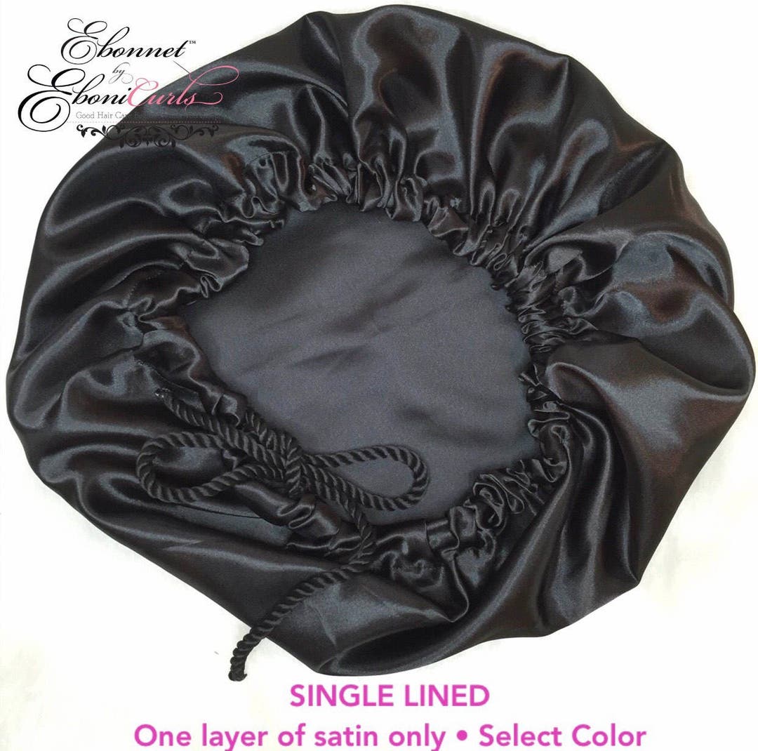 Single Layered Drawstring Bonnet - Etsy