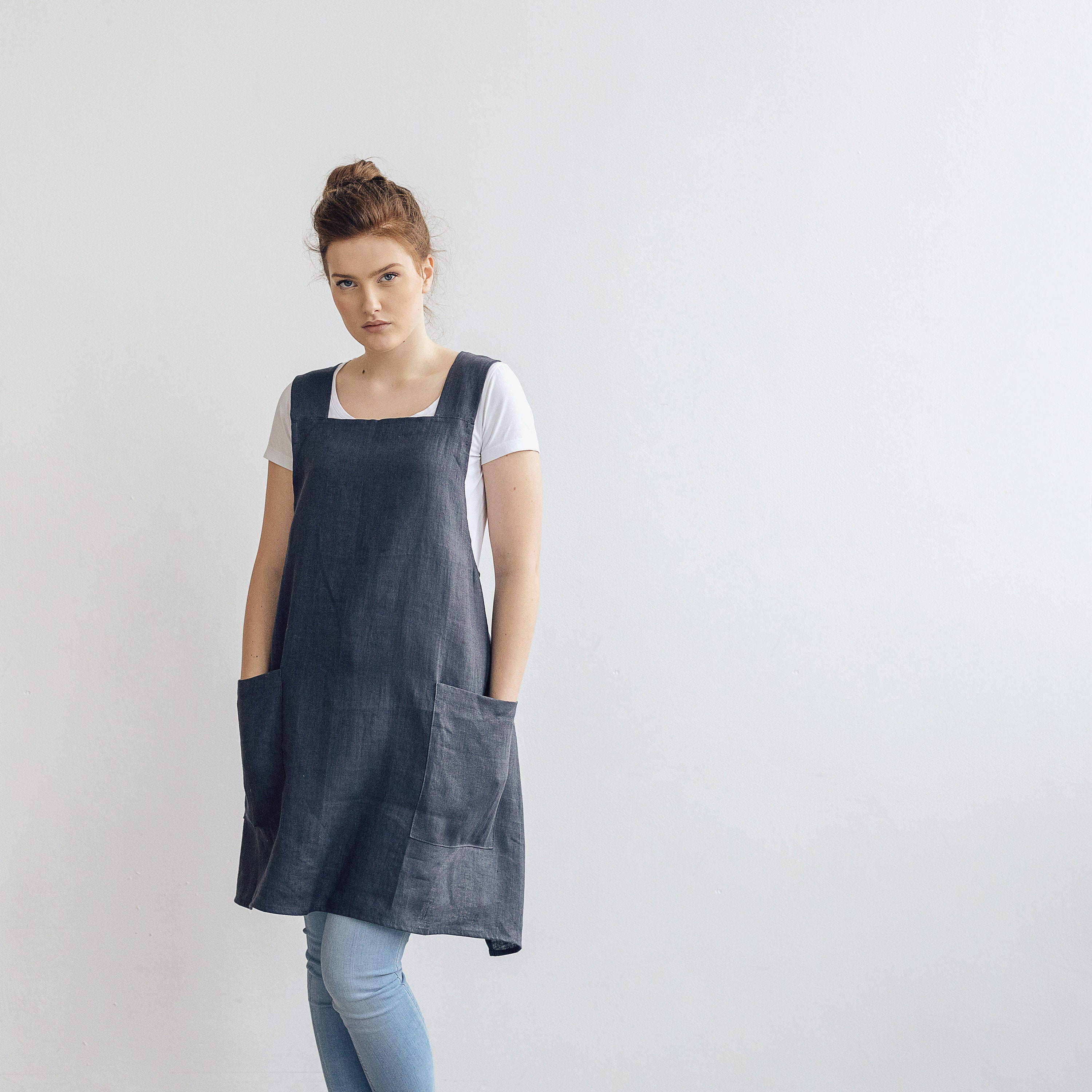 Custom Apron with 2 Pockets Aprons Home & Living etna.com.pe