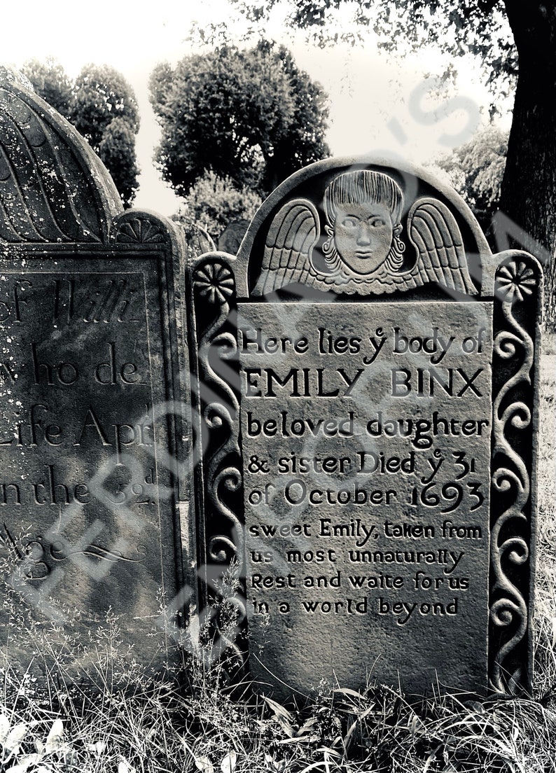 Hocus Pocus Emily Binx Tombstone - Etsy